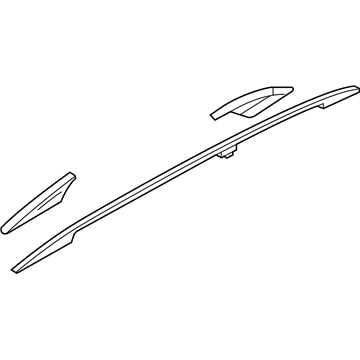 Exterior Trim - Roof - 2021 Nissan Armada