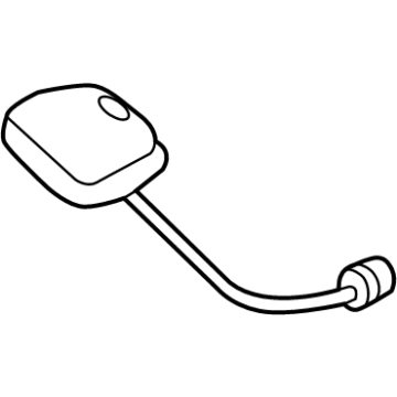 28228-6RA3A Genuine Nissan #282286RA3A Cover-Antenna Base