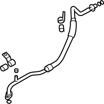 92480-6AV1A Genuine Nissan #924806AV1A Hose-Flexible,Low