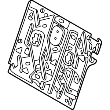 88651-6RC0A Genuine Nissan Part