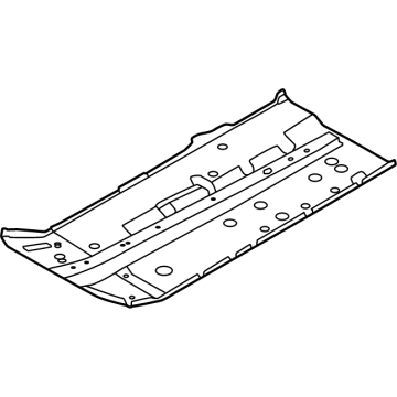 G4321-6LBMA Genuine Nissan #G43216LBMA Floor-Front,LH