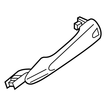 80640-6RA2B Genuine Nissan #806406RA2B Grip-Outside Handle,Rh
