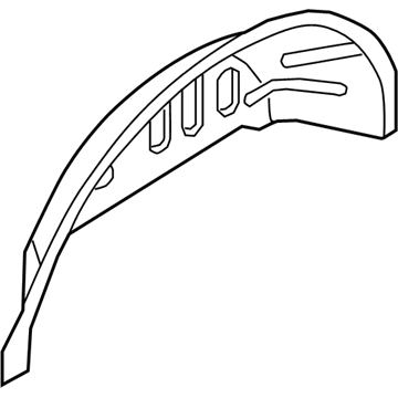 G6750-5RWMA Genuine Nissan #G67505RWMA Wheel House-Rear,Inner RH