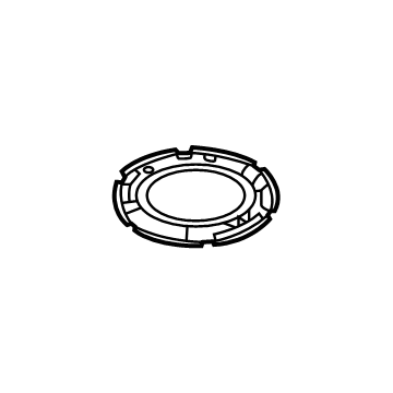 17343-6RE0B Genuine Nissan #173436RE0B Plate-Lock,Fuel Gauge