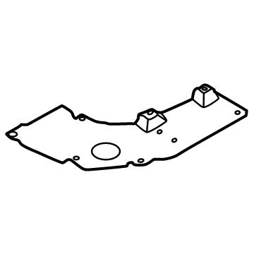 74819-6LB1A Genuine Nissan #748196LB1A Cover-Under,Rear LH