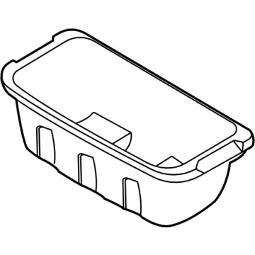 76983-9BU1A Genuine Nissan #769839BU1A Box-Rear Side,LH