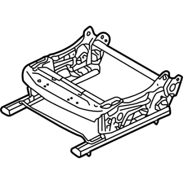 87351-6RF0A Genuine Nissan #873516RF0A Frame-FRT St LH