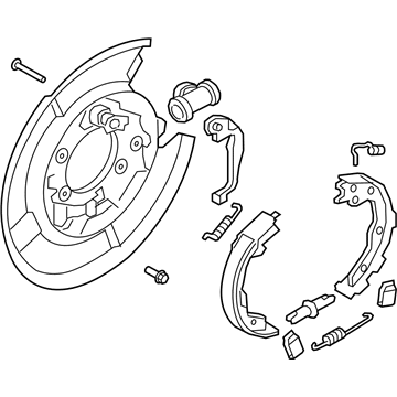 Rear Brakes - 2020 Nissan Kicks