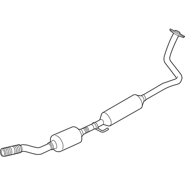 Exhaust Components - 2021 Nissan Kicks