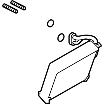 27280-4BA0E Genuine Nissan #272804BA0E EVAPORATOR Assembly Front