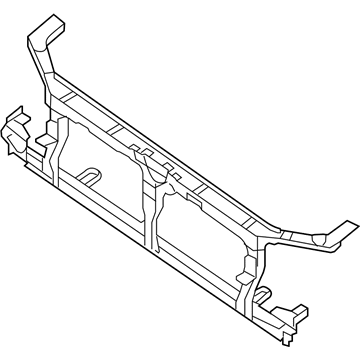 62500-9BT0A Genuine Nissan #625009BT0A Support Assy-Radiator Core