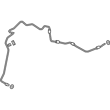92440-9SM0A Genuine Nissan #924409SM0A PIPE FRONT COOLER HIGH