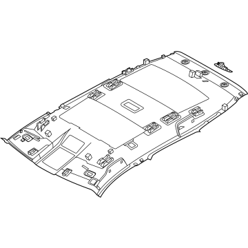 Interior Trim - Roof - 2021 Nissan Rogue