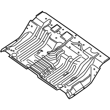 Floor - 2020 Nissan Frontier