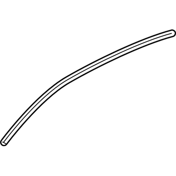 73854-6HT0A Genuine Nissan #738546HT0A Moulding-Roof Drip,RH