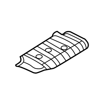 Genuine Nissan Versa Exhaust Heat Shield