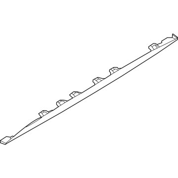 Exterior Trim - Pillars - 2021 Nissan Sentra