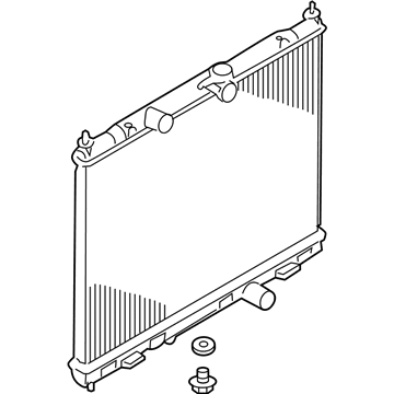 Radiator & Components - 2021 Nissan NV 200