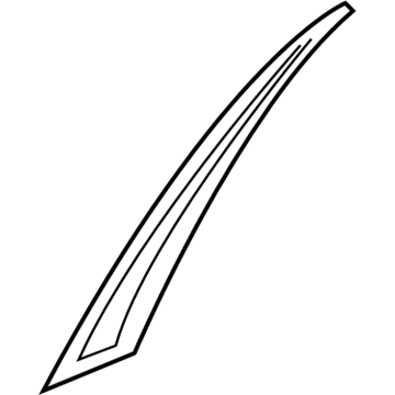 Exterior Trim - Rear Door - 2021 Nissan Altima