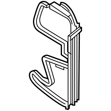 92185-5R02A Genuine Nissan #921855R02A Seal-Condenser,Side