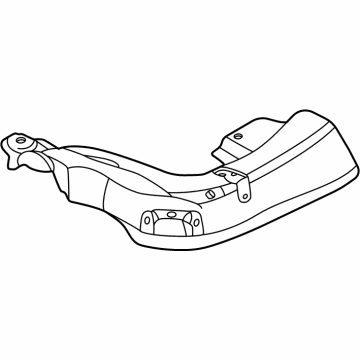 17285-6LB0B Genuine Nissan #172856LB0B Protector-Fuel Tank