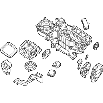 Genuine Nissan Frontier Heater Core