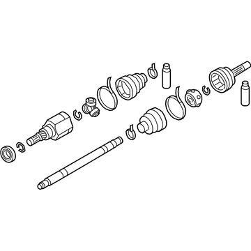 Axle & Differential - Rear - 2021 Nissan Altima