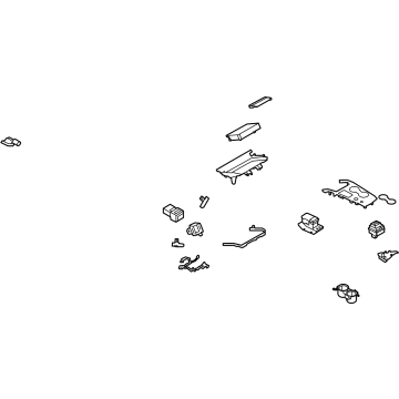 96941-6RB1A Genuine Nissan #969416RB1A Finisher-Console