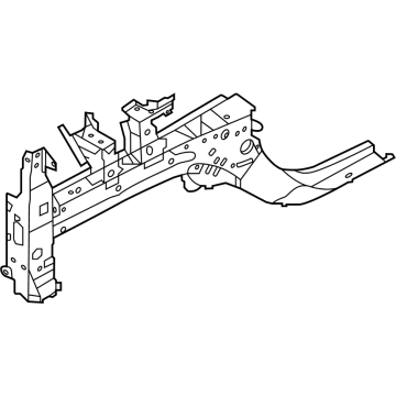 G5111-6RRMA Genuine Nissan #G51116RRMA Member Assy-Front Side,LH