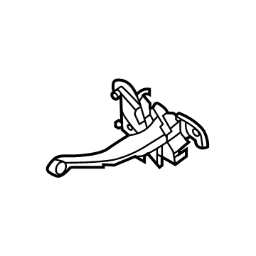 65601-6RA0A Genuine Nissan #656016RA0A Male Assy-Hood Lock