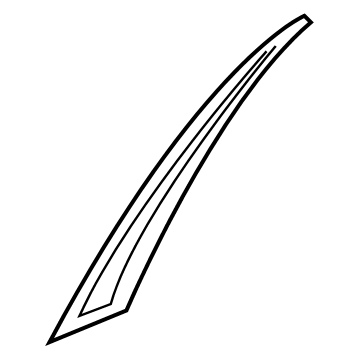 Exterior Trim - Front Door - 2020 Nissan Altima