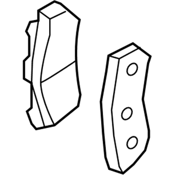 D1060-6HT0A Genuine Nissan #D10606HT0A Pad Kit-Disc Brake,Front