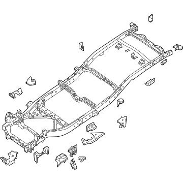 50100-9BT0A Genuine Nissan #501009BT0A Frame
