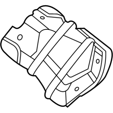 14718-6CT0A Genuine Nissan #147186CT0A Heat Shield Plate-EGR