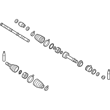 Drive Axles - Front - 2020 Nissan Maxima