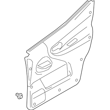 Interior Trim - Front Door - 2021 Nissan NV 200