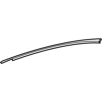 Exterior Trim - Rear Door - 2021 Nissan Versa