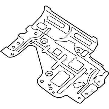 87302-3JA9A Genuine Nissan #873023JA9A Bracket Connector