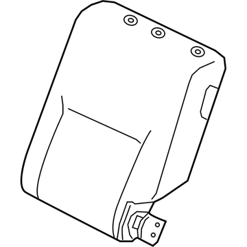 Rear Seat Components - 2021 Nissan Kicks