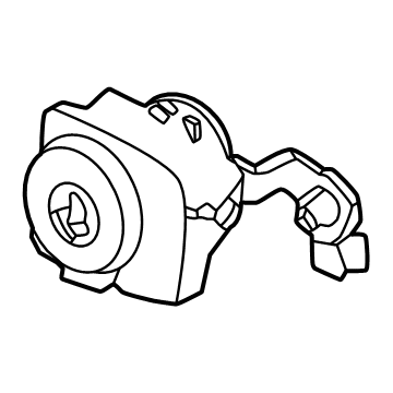 H0601-6LE0A Genuine Nissan #H06016LE0A Cylinder Set-Door Lock,LH