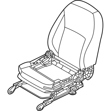 87651-5EE0B Genuine Nissan #876515EE0B Frame Fr BCK LH
