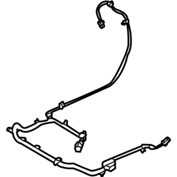 87069-9BU1A Genuine Nissan #870699BU1A Harness-Front Seat,LH