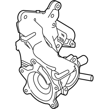 21013-6RA0A Genuine Nissan #210136RA0A Cover-Water Pump