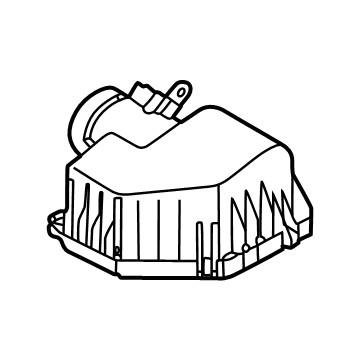 16526-6RA1B Genuine Nissan #165266RA1B Air Cleaner Housing Cover