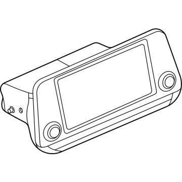 2591A-6LW0A Genuine Nissan #2591A6LW0A Controller Assembly-Av