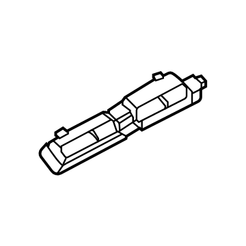 27860-6RF0A Genuine Nissan #278606RF0A Duct-Ventilator,Center