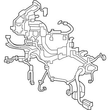 24011-9HF5A Genuine Nissan #240119HF5A Harness-EGI