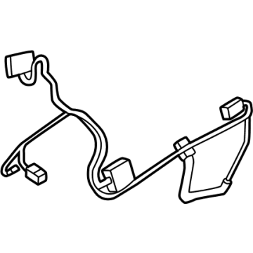 27206-5RB0B Genuine Nissan #272065RB0B Harness-Sub,Blower Unit