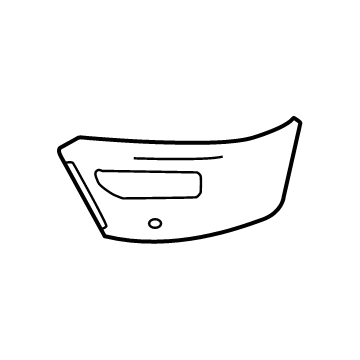 62024-9FV0H Genuine Nissan #620249FV0H Bumper Front RH