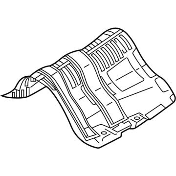 17285-6RA1A Genuine Nissan #172856RA1A Protector-Fuel Tank